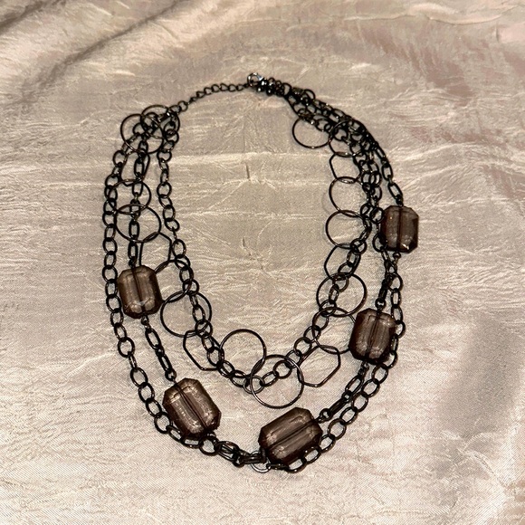 Jewelry | Mixed Chain Metal Necklace | Poshmark